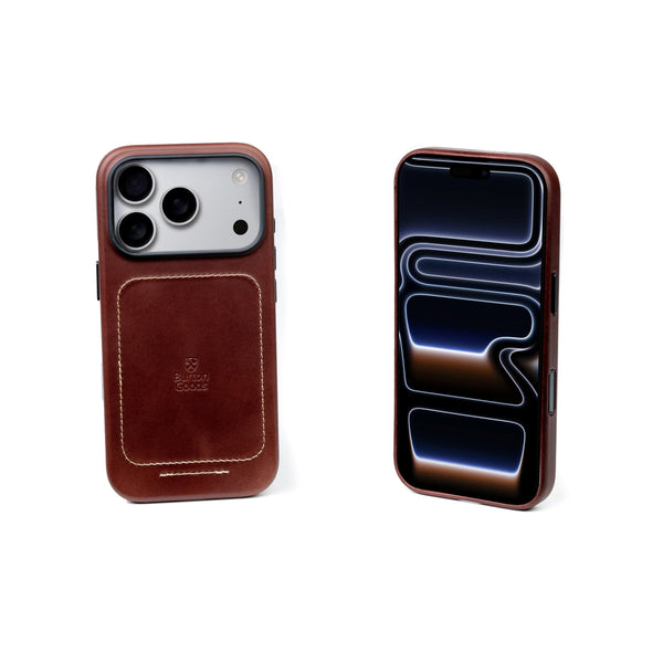Heritage Leather Case For iPhone 17 Pro | Burton Goods | Minneapolis ...